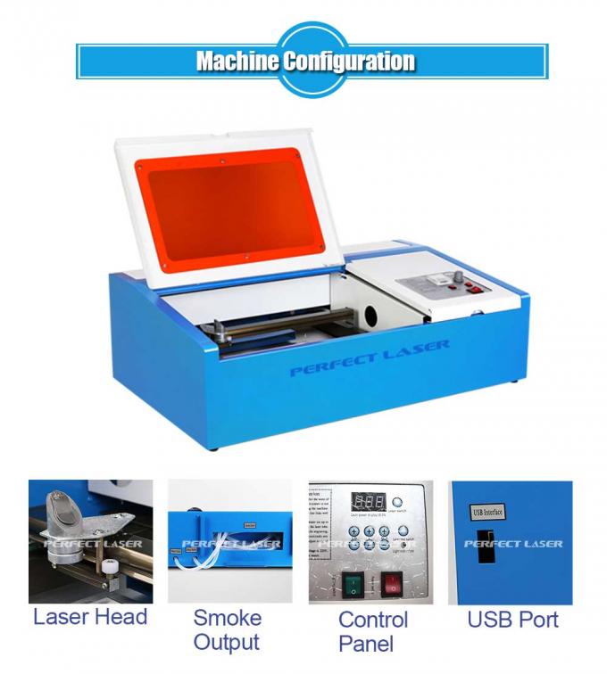 40w 50w Mini CO2 Laser Rubber Stamp Engrave Engraving Engraver Machine