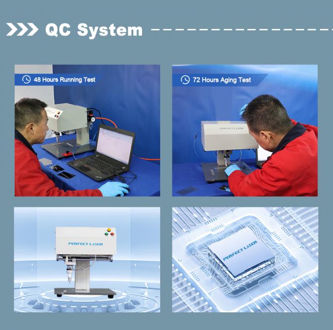 Desktop Dot Peen Nameplate Marking Dot Matrix Engraver For Metal