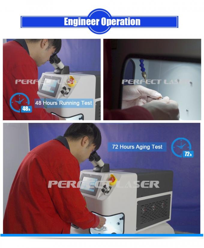 100W 150W Gold Silver Jewelry Repairing Machine Jewelry Laser Welding ...