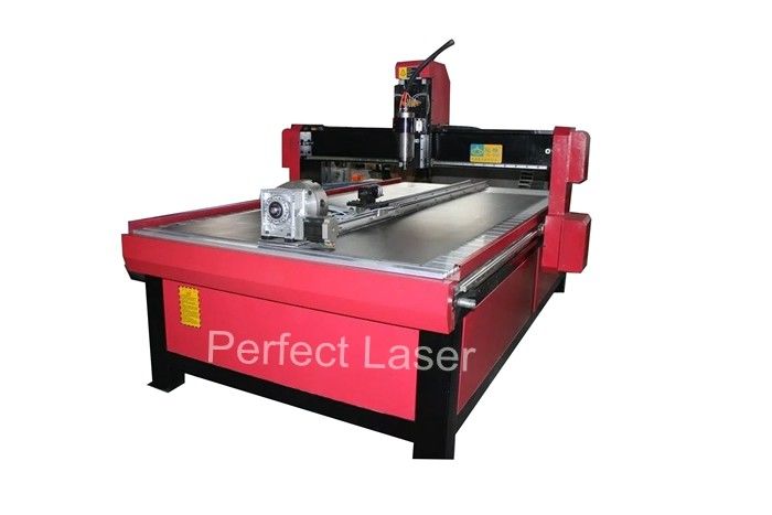 Heavy Flatbed 3D Engraving Laser CNC Router Machine For Copper Or Brass
