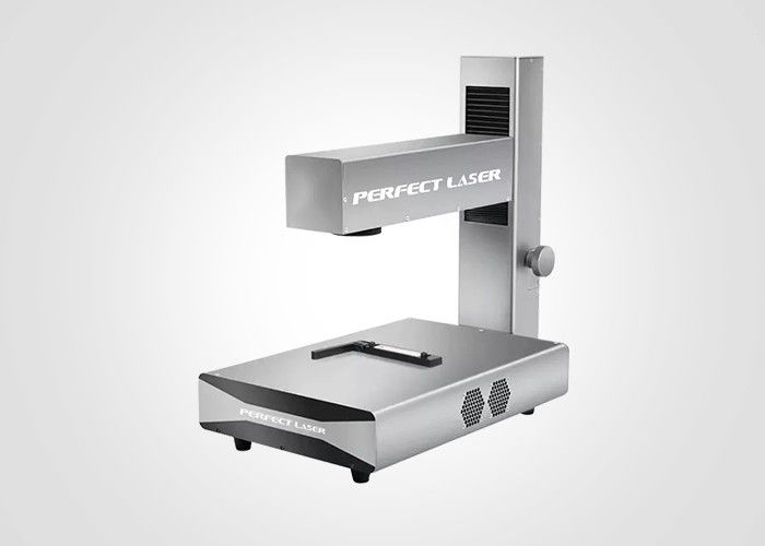 20W Portable Mini Folding Fiber Laser Engraver Marking Machine
