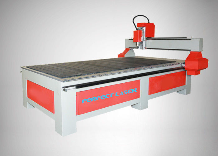 Plexiglass Acrylic Non Metallic 3 Axis Cnc Router AC220V 1.5KW