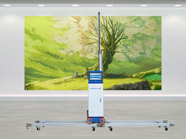 Single Printing Head 9600DPI High Definition Oil Paints Wall Mural ...