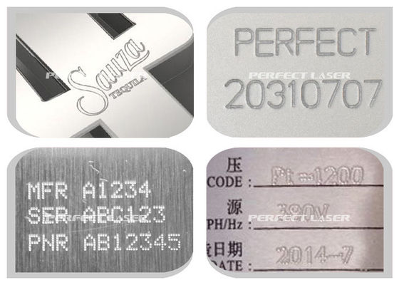 Desktop Dot Peen Nameplate Marking Dot Matrix Engraver For Metal