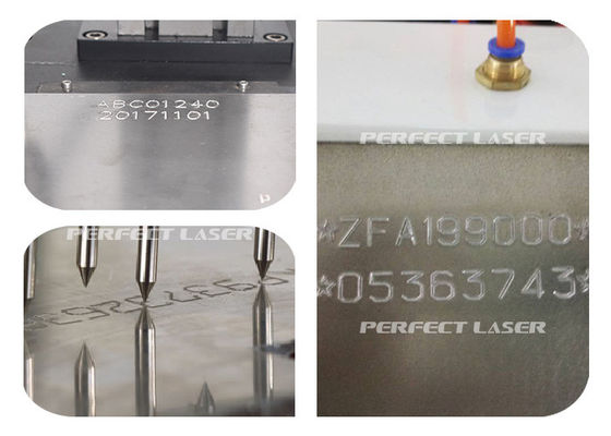 Desktop Dot Peen Nameplate Marking Dot Matrix Engraver For Metal