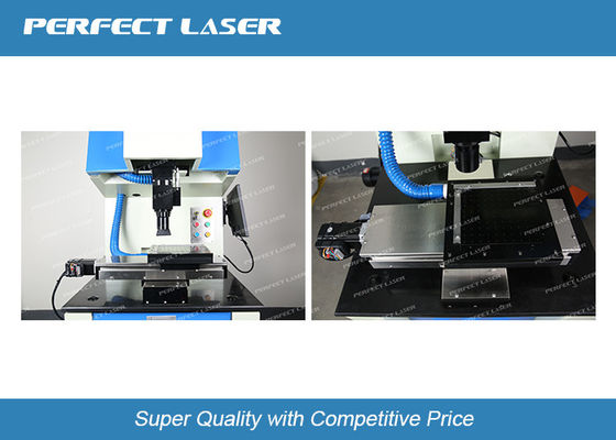 Fiber Laser Cell Solar Silicon Wafers Scribing / Cutting / Dicing Easy ...