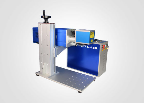 50Watt High Power Animal Ear Tag Laser Marking Machine / Fiber Laser Marker