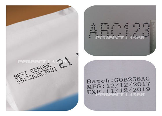 RS232 0.2m/ Min Inkjet Date Code Printer 50mm Nozzle For Production Line