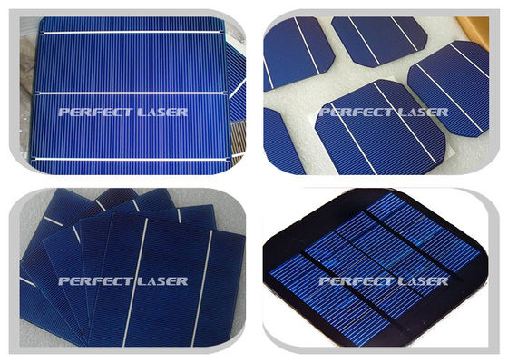 Silicon Solar Cell Silicon Wafer Fiber Laser Scriber Cutting Machine ...