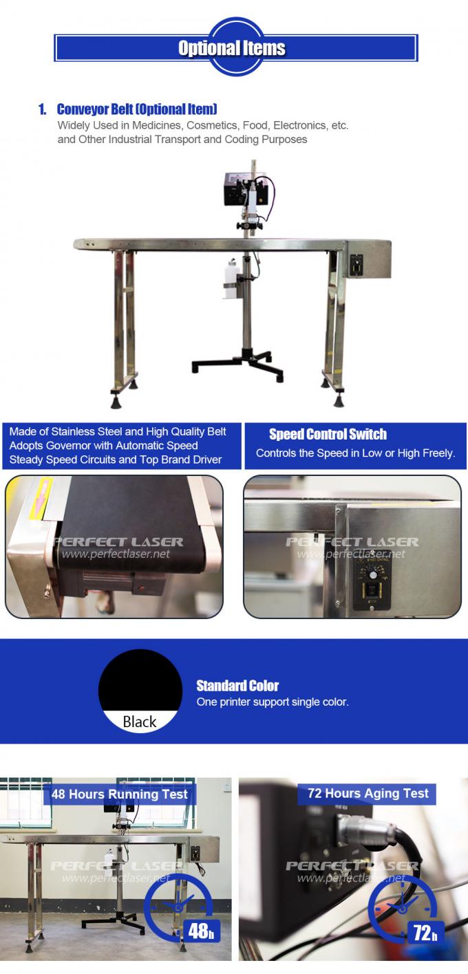 Automatic Large Format Label Inkjet Printer High Resolution Industrial ...