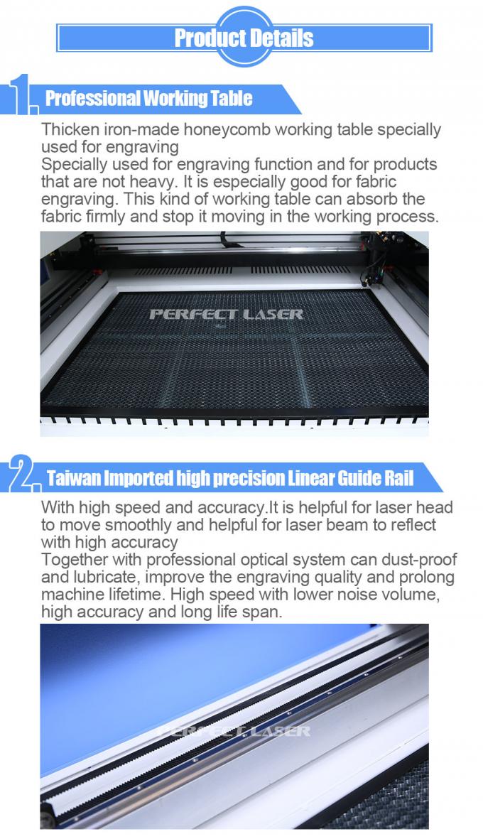 60W 100W 120W 150W CO2 Laser Engraver Signs , MDF acrylic laser cutting ...