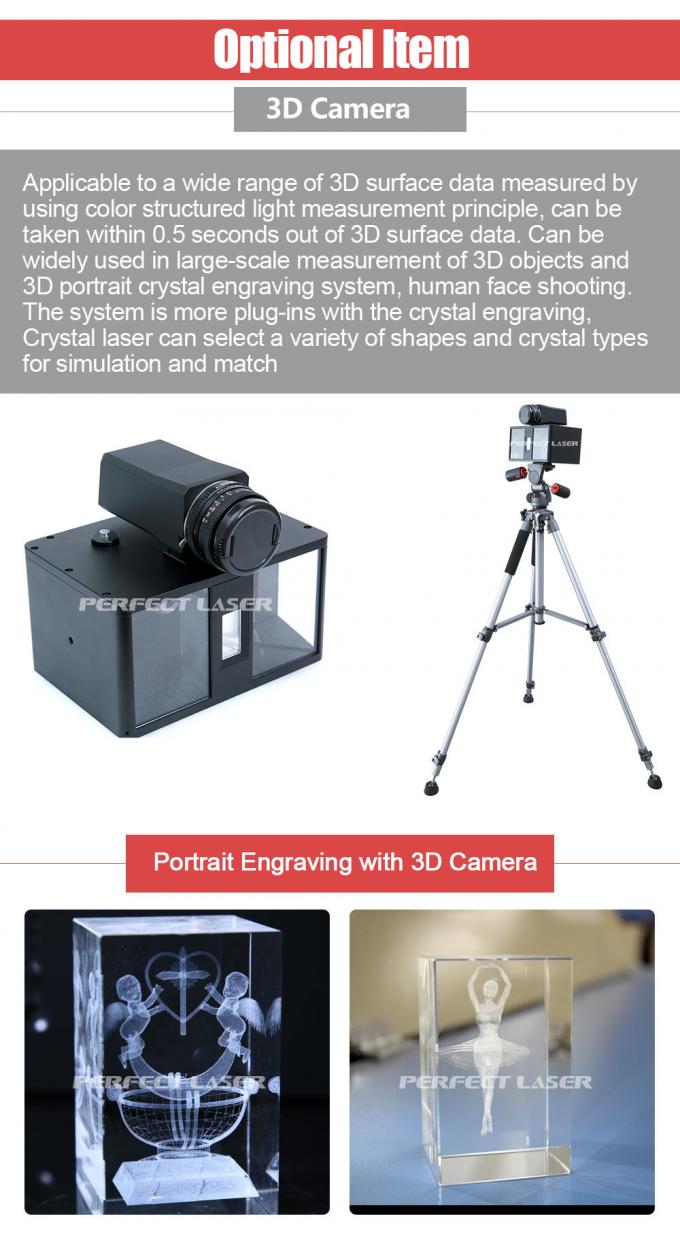 3D Subsurface Inside Glass Crystal Acrylic Laser Engraving Machine For ...